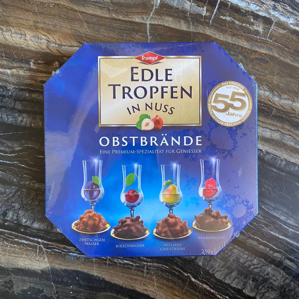 Trumpf Edle chocolate with nuts – Fruit brndi – Japan Corner