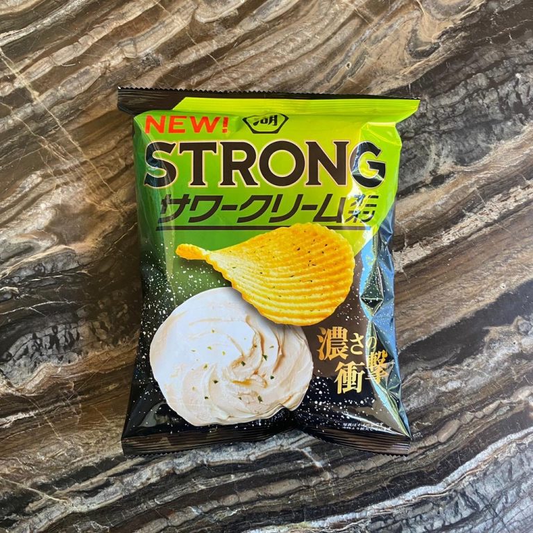 Koikeya STRONG chips sour cream onion – Japan Corner